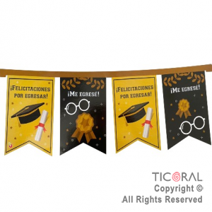 Egresados. Ticoral | Mayorista Cotillón y Repostería